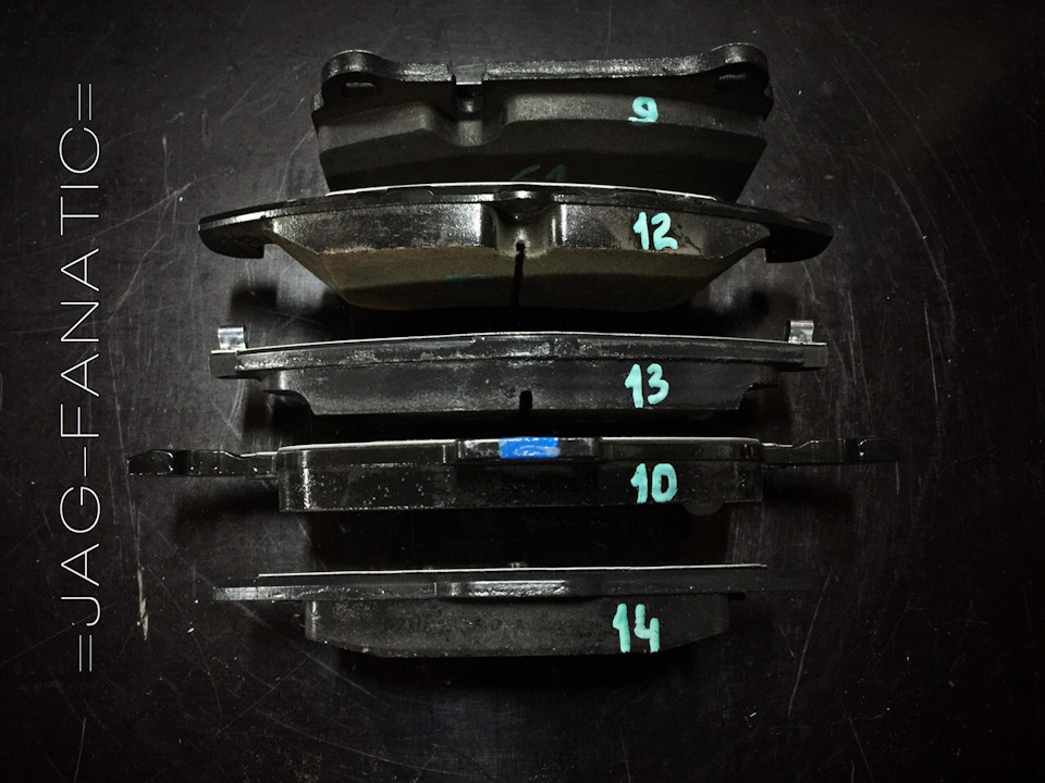 пост — сравнения тормозных колодок передней оси, топовых тормозов VW ...