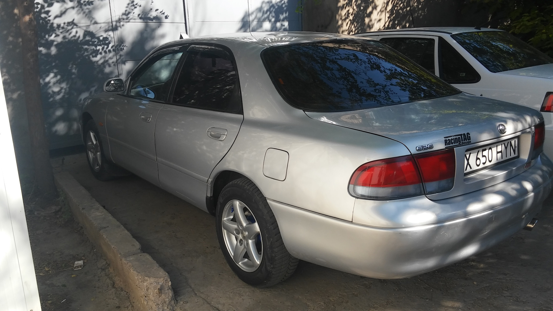 прикупил титановые диски на 15! — Mazda Cronos, 2 л, 1993 года | колёсные диски | DRIVE2