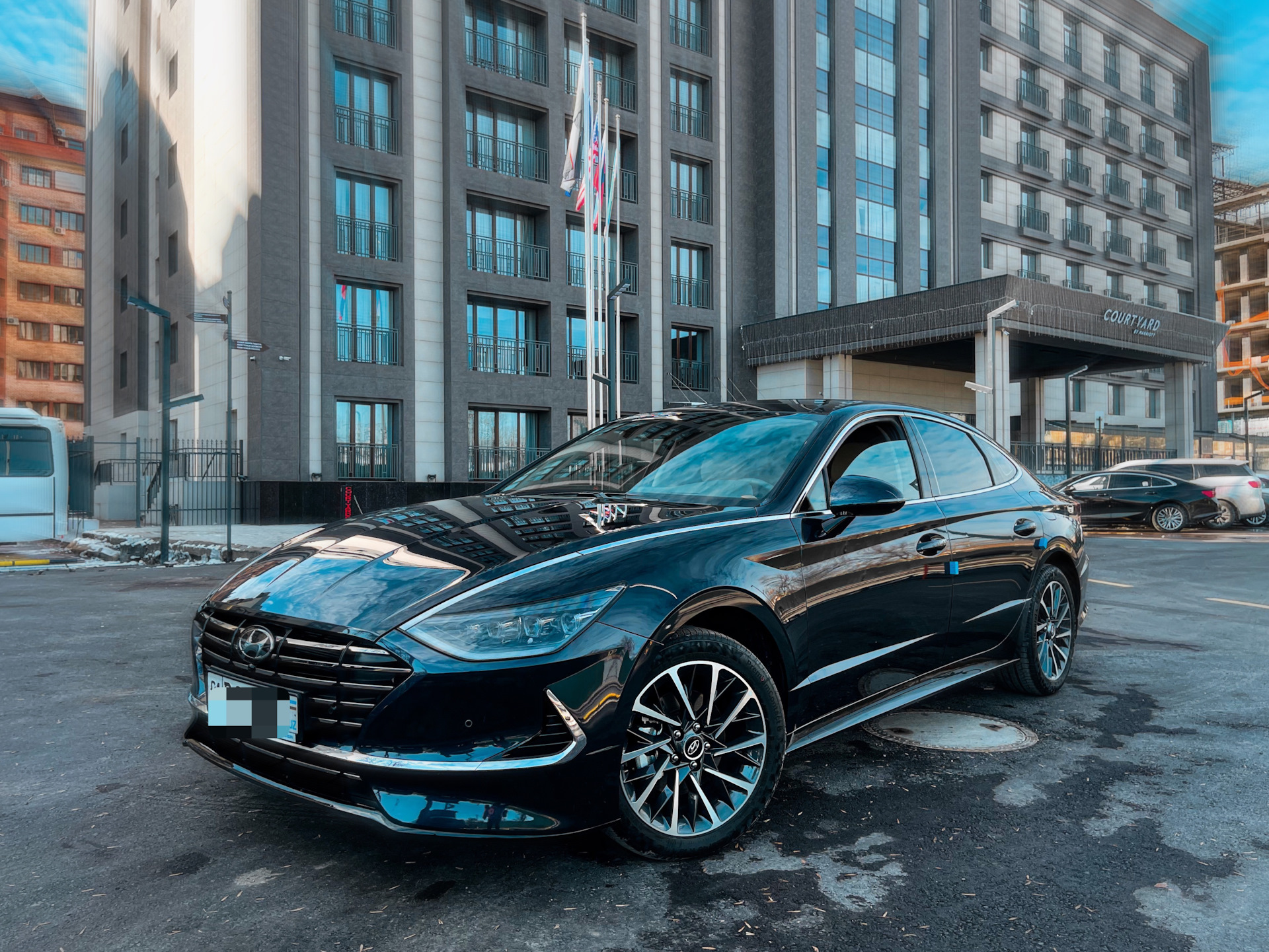 Обзор Hyundai Sonata — Hyundai Sonata VIII (DN8), 2,5 л, 2020 года ...