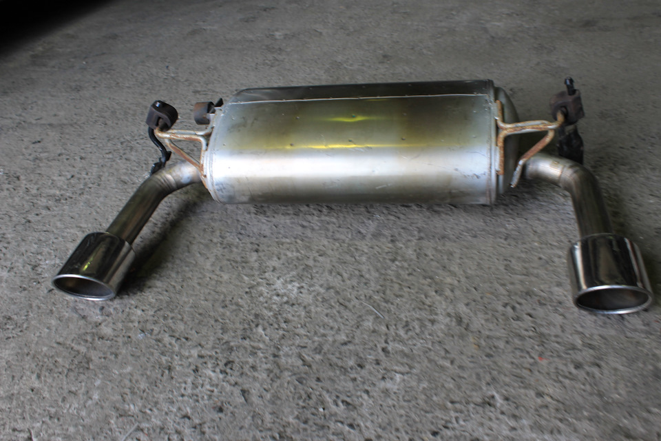 Infiniti Exhaust часть 1 — Mitsubishi Delica (L400), 3 л, 2001 года ...