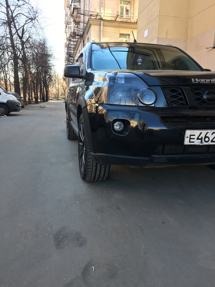 Кто просил, по виду передних колёс — Nissan X-Trail II (t31), 2 л, 2007 года | просто так | DRIVE2