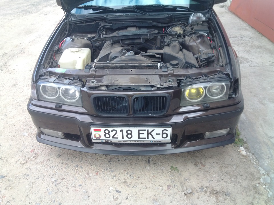 Дальний в желтый — BMW 3 series (E36), 2,8 л, 1997 года | аксессуары ...