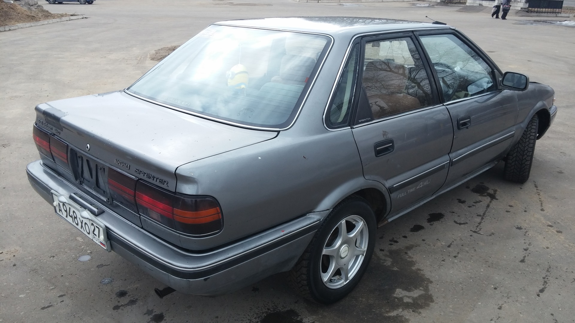 Toyota Sprinter (90) 1.6 бензиновый 1990 | 1.6 л., 4WD, МКПП на DRIVE2