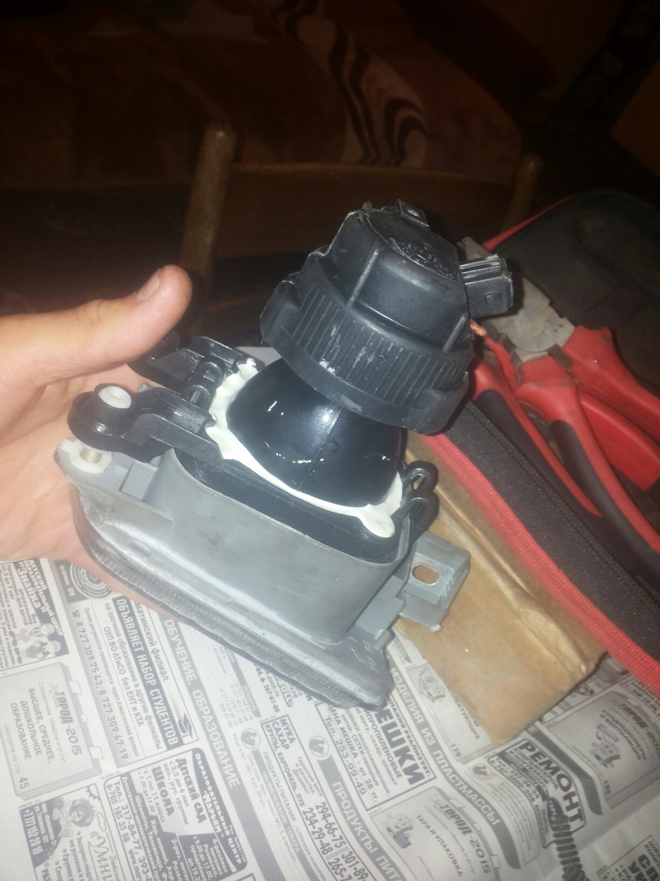 Птф в широкий бампер. Часть 2 — Volkswagen Golf Mk2, 1,6 л, 1991 года ...