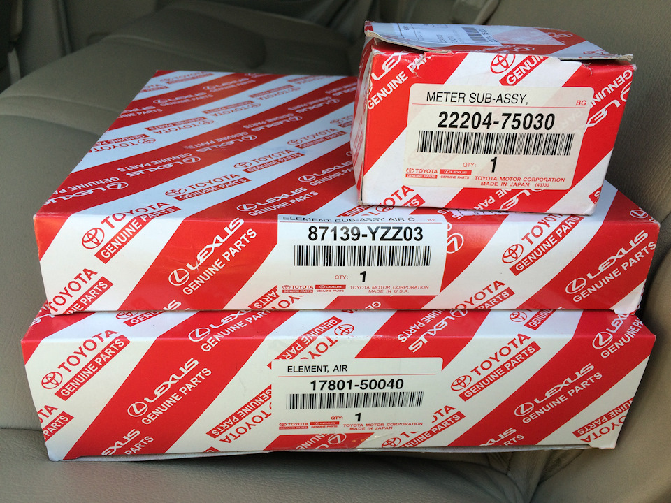 2220475030 ДАТЧИК РАСХОДА ВОЗДУХА TOYOTA LAND CRUISER (02-…), LEXUS ...