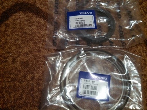 6842160 Уплотняющее кольцо, коленчатый вал Volvo | Запчасти на DRIVE2