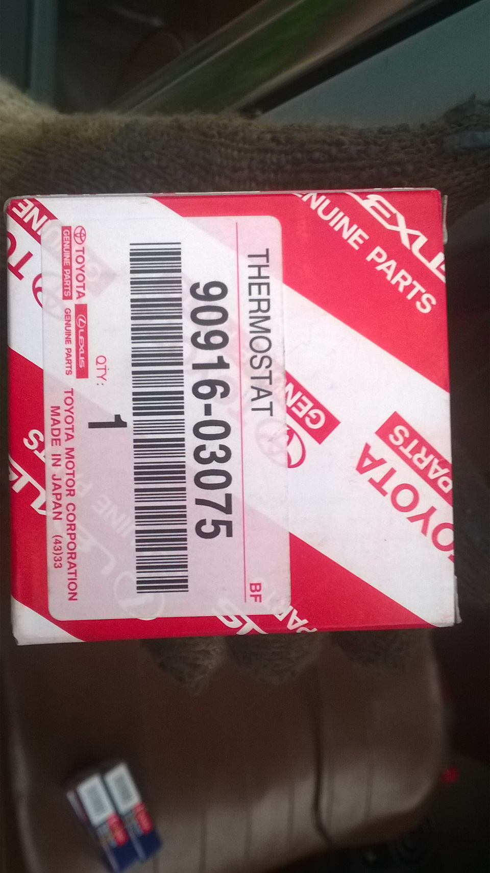 9091603075 Термостат, охлаждающая жидкость TOYOTA LEXUS | Запчасти на ...