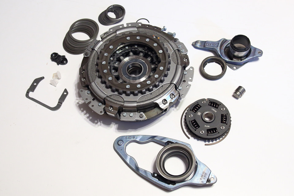 Ремкомплект сцепления LUK 602000100 для DSG-7 0AM — Skoda Octavia A5 ...