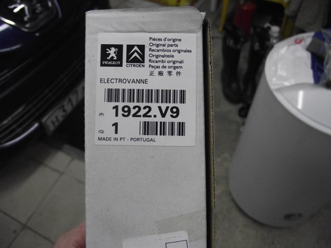 1922V9 Клапан вариатора фаз PSA 1.6i 16V EP6 Peugeot Citroen | Запчасти ...