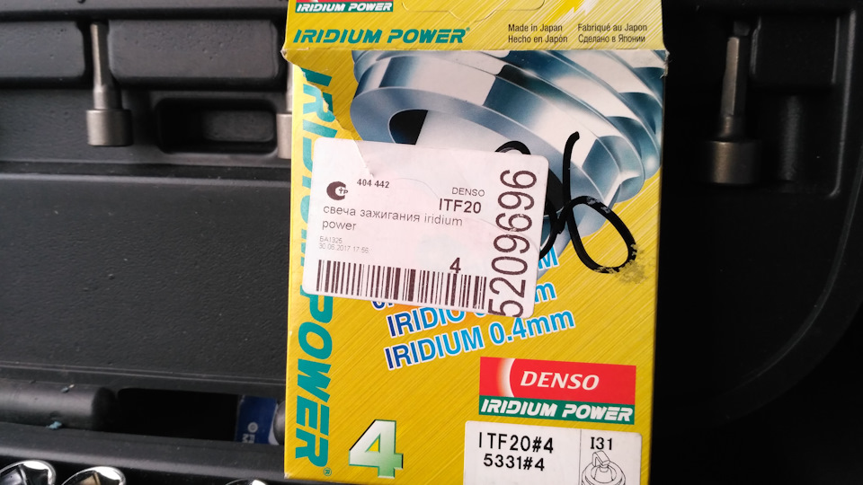 ITF20 Свеча зажигания DENSO | Запчасти на DRIVE2