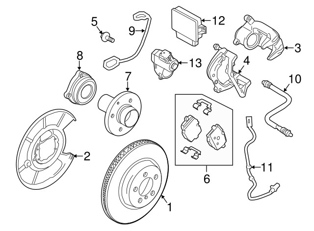 34216793048 Корпус суппорта тормозного механизма П BMW | Запчасти на DRIVE2