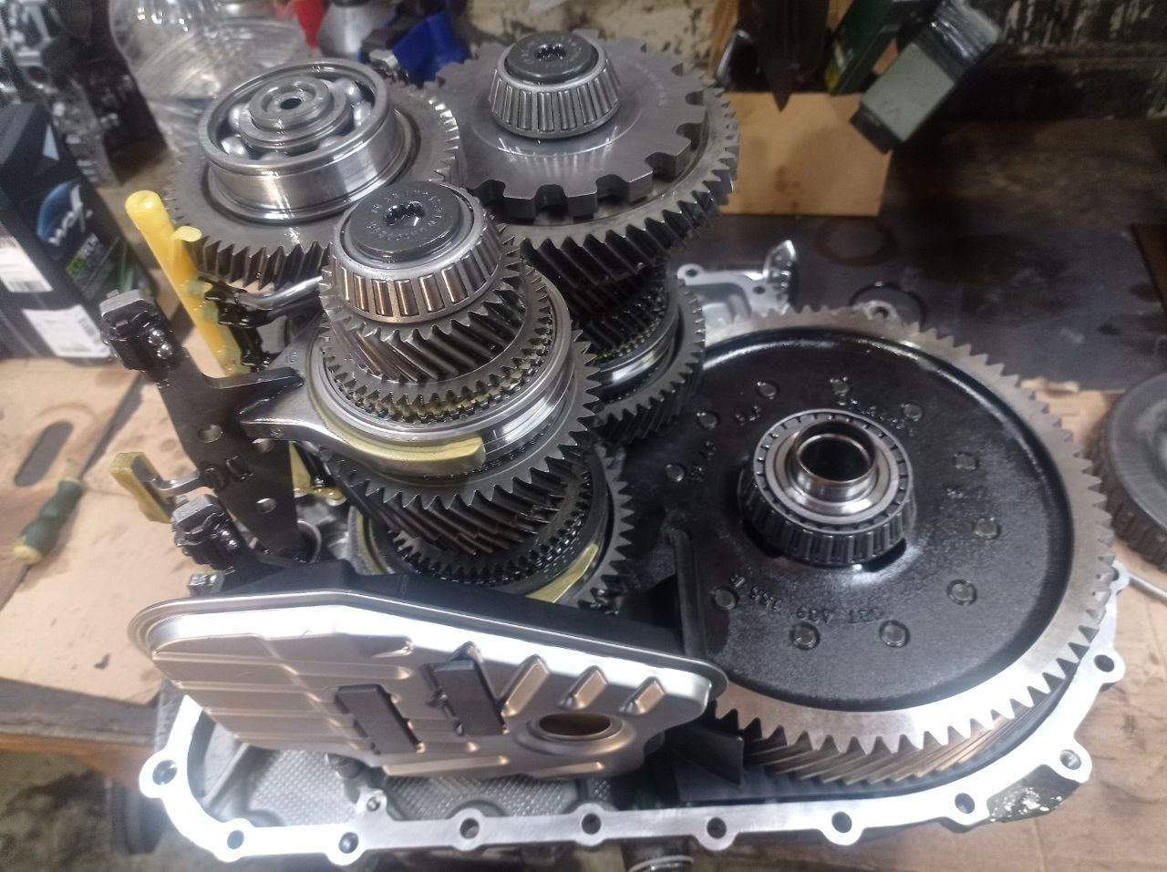 Ремонт АКПП DQ500, замена правого приводного вала — Volkswagen Multivan ...