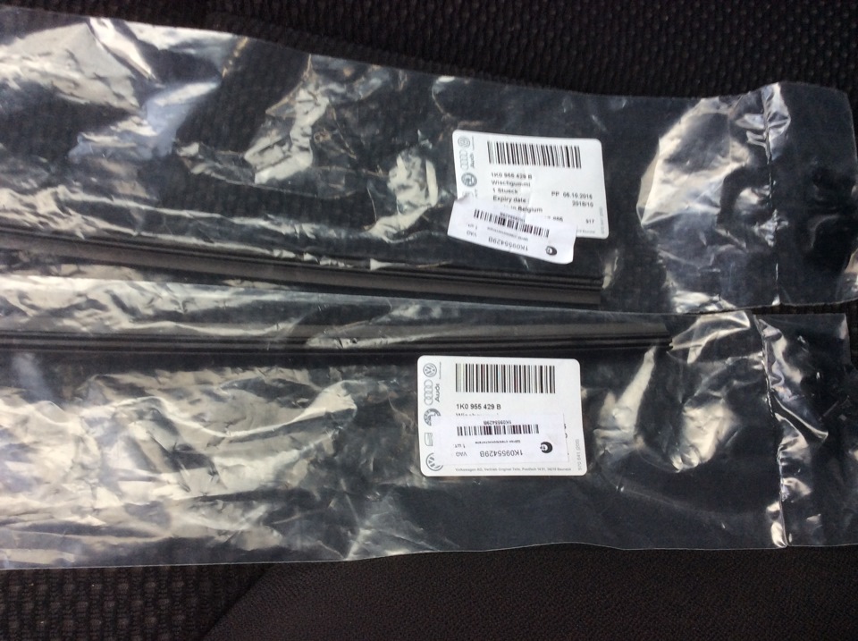 1K0955429B Резинки стеклоочистителя VAG | Запчасти на DRIVE2