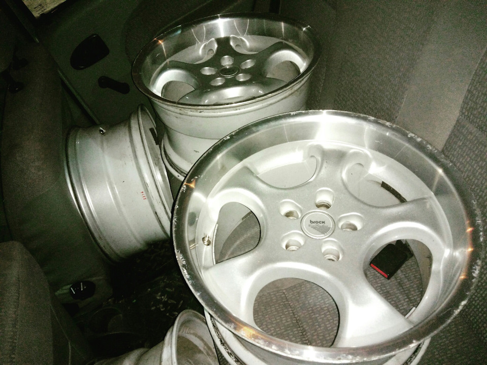 Brock B2 R18 — Opel Omega B, 3 л, 1994 года | колёсные диски | DRIVE2