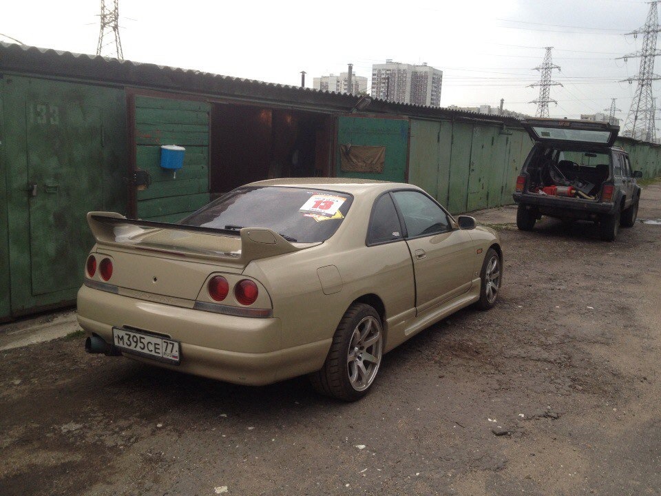 Сам до сих пор не верю… Покрашено! — Nissan Skyline (R33 Series 2), 2,5 ...