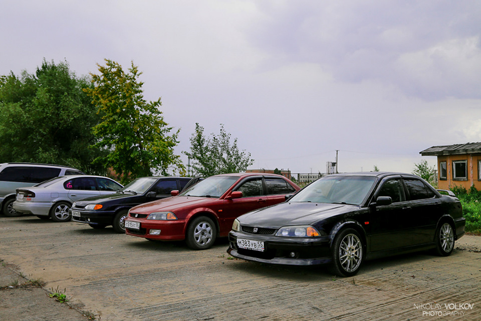 Встреча хонда клуб Омск на 3 этапе тайм атак))) — Honda Accord Euro-R ...
