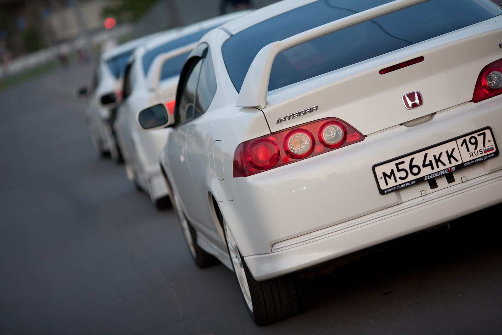 REDLINERS встреча на Ходынском поле.2 — Honda Integra Type R (DC5), 2 л ...
