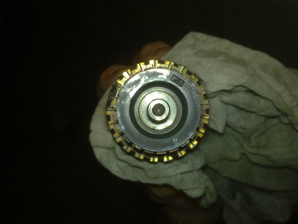 Замена щеток стартера. — Toyota Corona (T190), 1,6 л, 1994 года ...