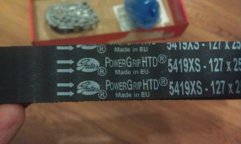 5419XS Ремень ГРМ GATES | Запчасти на DRIVE2