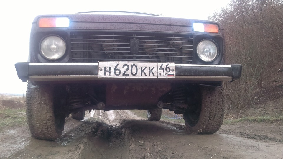 Диодные габариты — Lada 4x4 3D, 1,7 л, 2011 года | тюнинг | DRIVE2