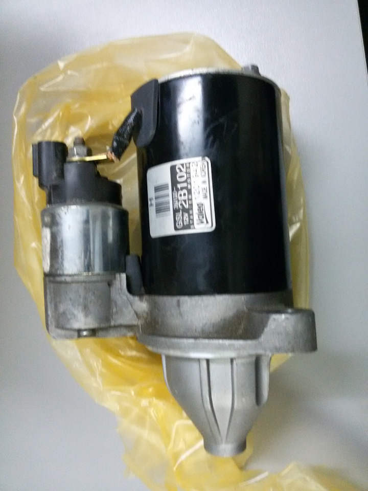 361002B102 СТАРТЕР В СБОРЕ KIA HYUNDAI | Запчасти на DRIVE2