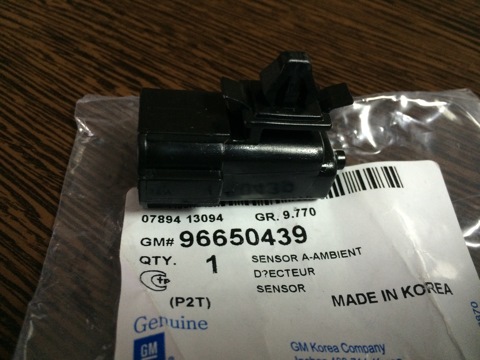 96650439 Датчик GM | Запчасти на DRIVE2