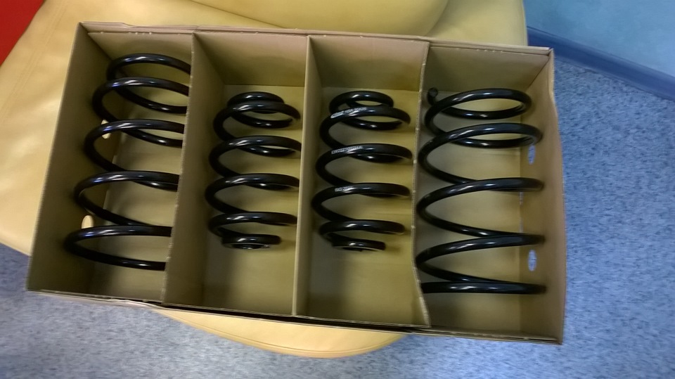 Мои Eibach наконец-то приехали! — BMW 3 series Coupe (E36), 2 л, 1996 ...