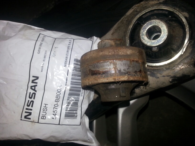 Замена сайленблоков — Nissan X-Trail II (t31), 2 л, 2011 года ...