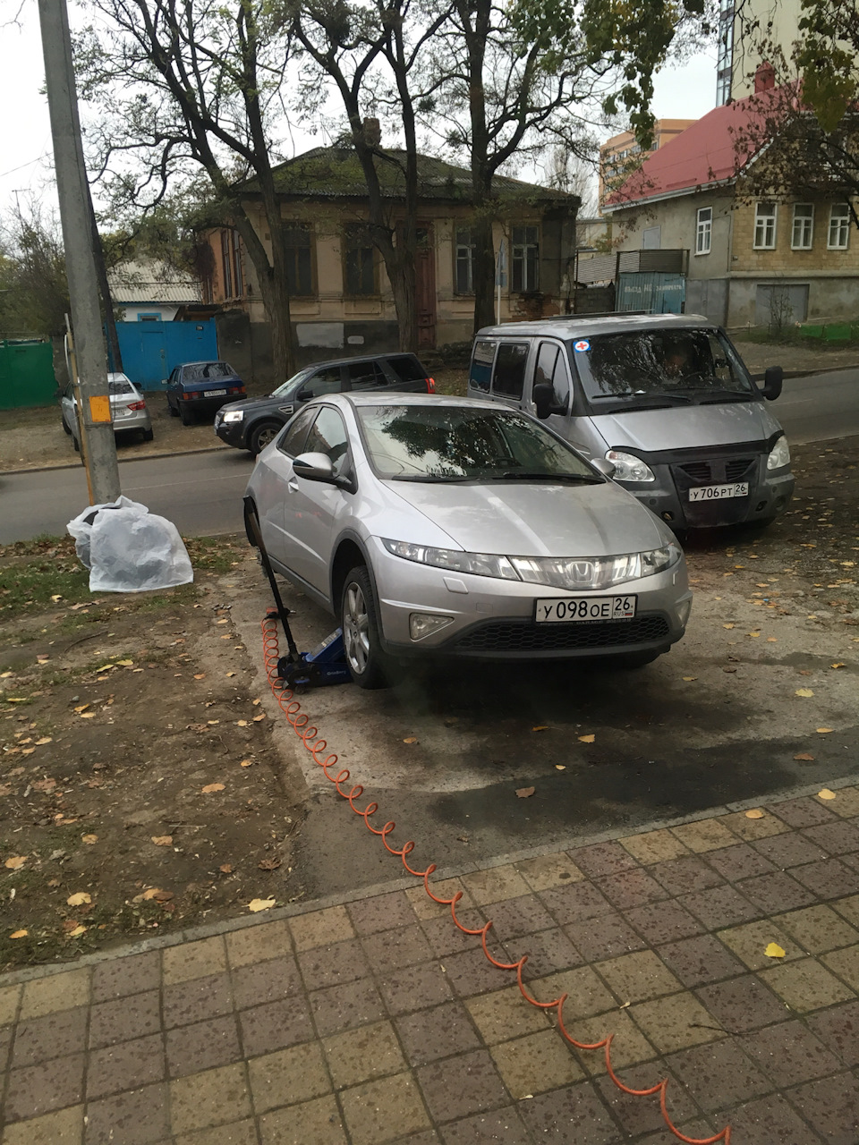 Зимняя резина Tigar Winter 1 — Honda Civic 5D (8G), 1,8 л, 2016 года ...