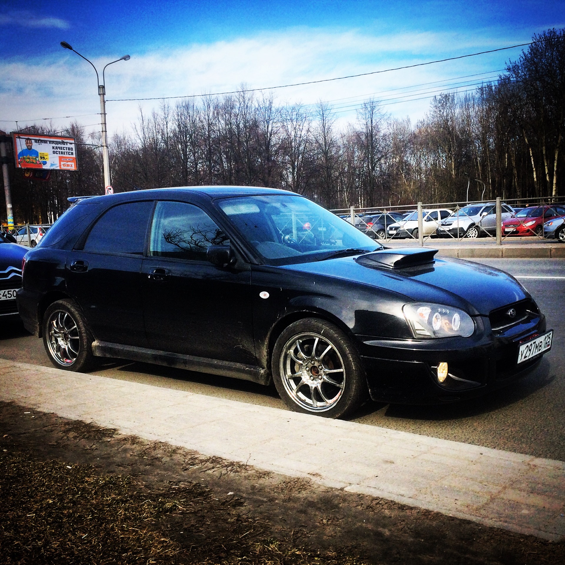 Наконец то круглые диски — Subaru Impreza WRX (GD/GG), 2,8 л, 2004 года ...