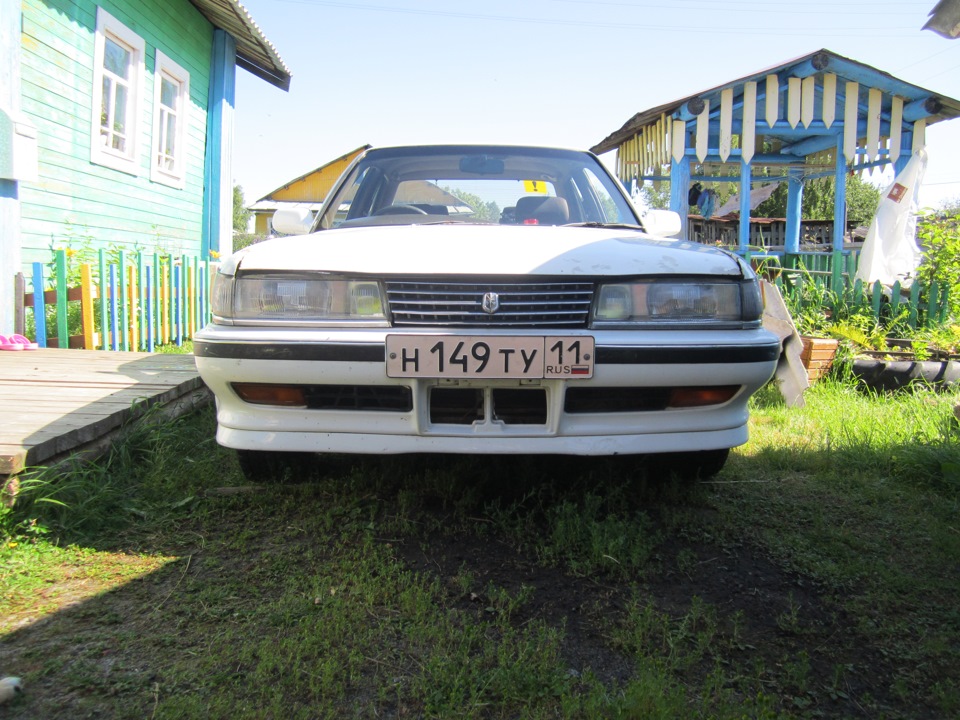 Помылись, больше фото — Toyota Mark II (80), 2 л, 1990 года ...