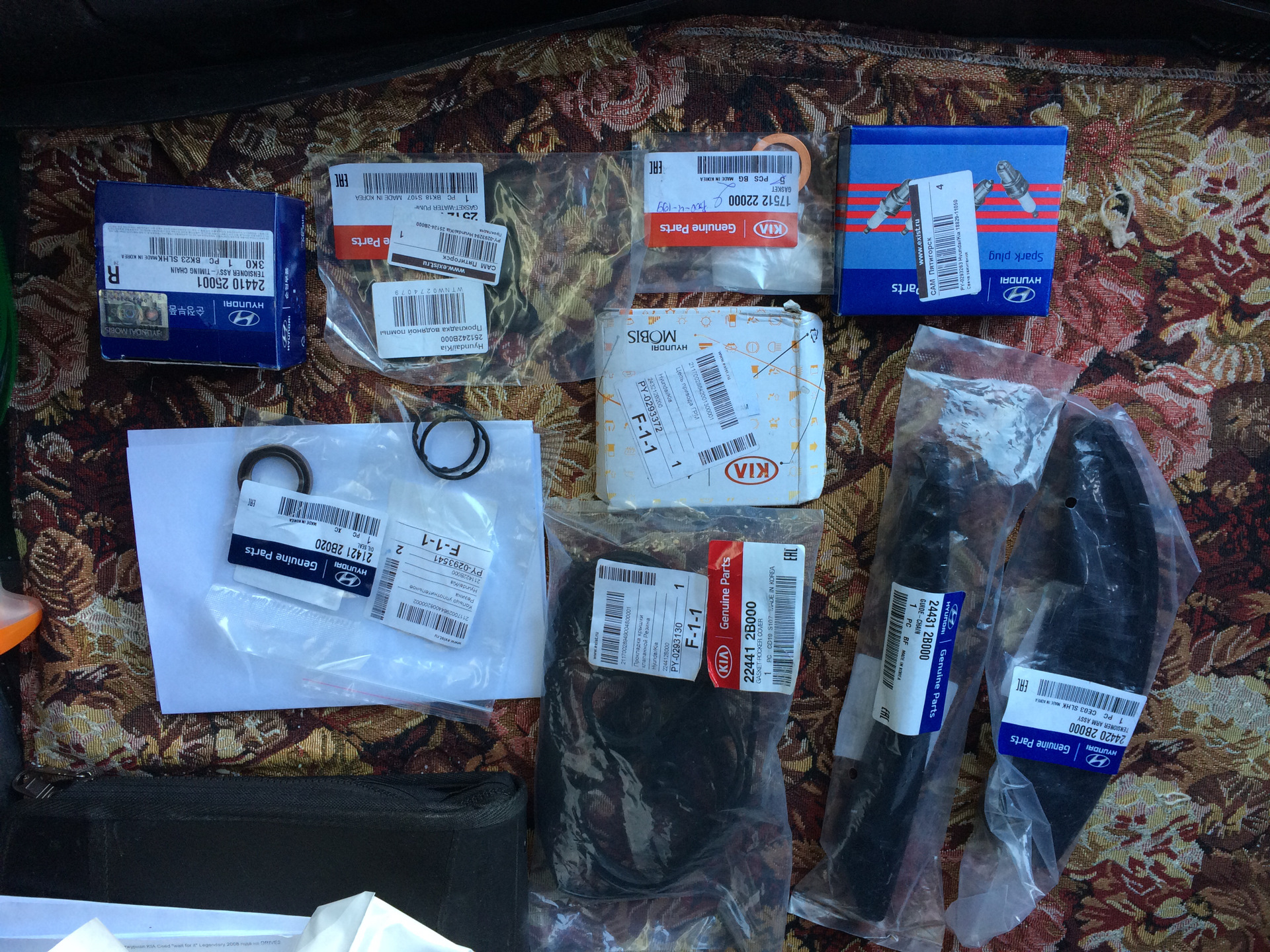 Замена цепи ГРМ Часть 2 (Пришло все необходимое — KIA Ceed (1G), 1,6 л ...