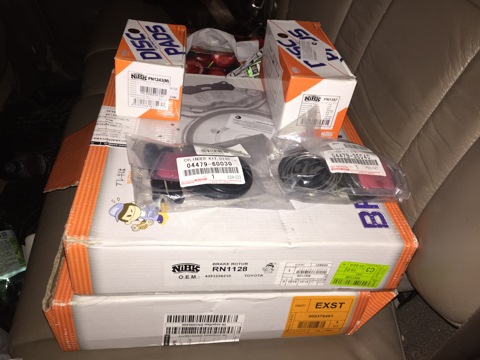 0447960030 РЕМКОМПЛЕКТ СУППОРТА ТОРМОЗНОГО ЗАДНЕГО TOYOTA LEXUS ...