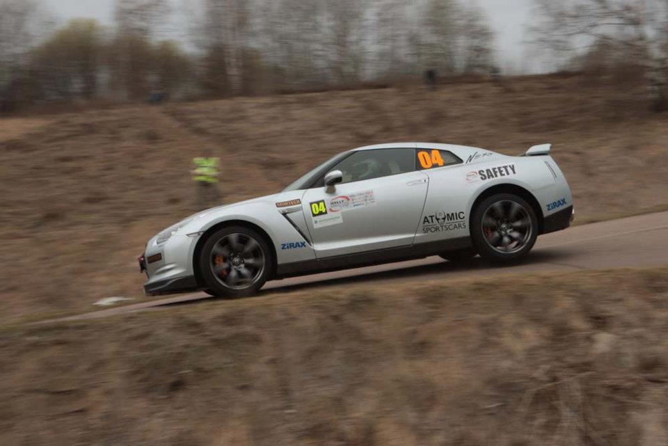 Rally Masters Show за рулем "нулевого" Nissan GT-R — Nissan GT-R (R35 ...