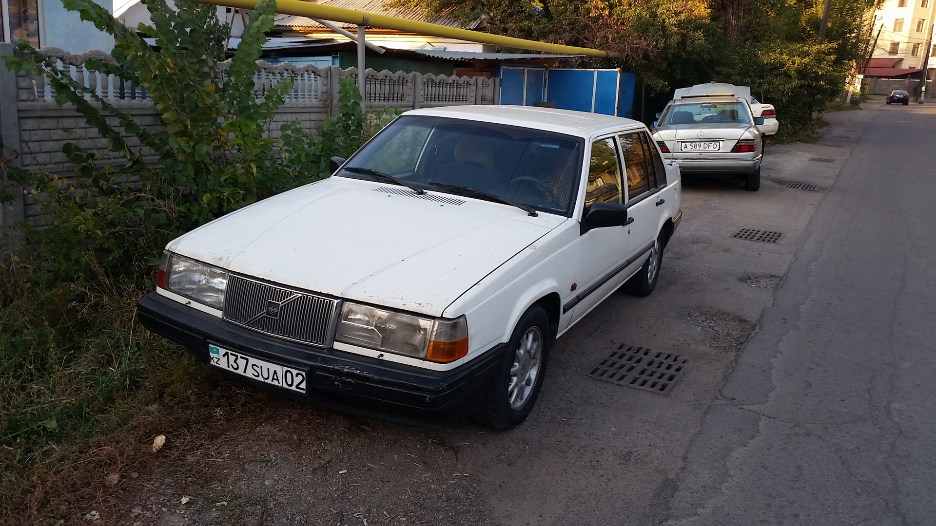 Volvo 940 2.3 бензиновый 1993 | Белый швед на DRIVE2