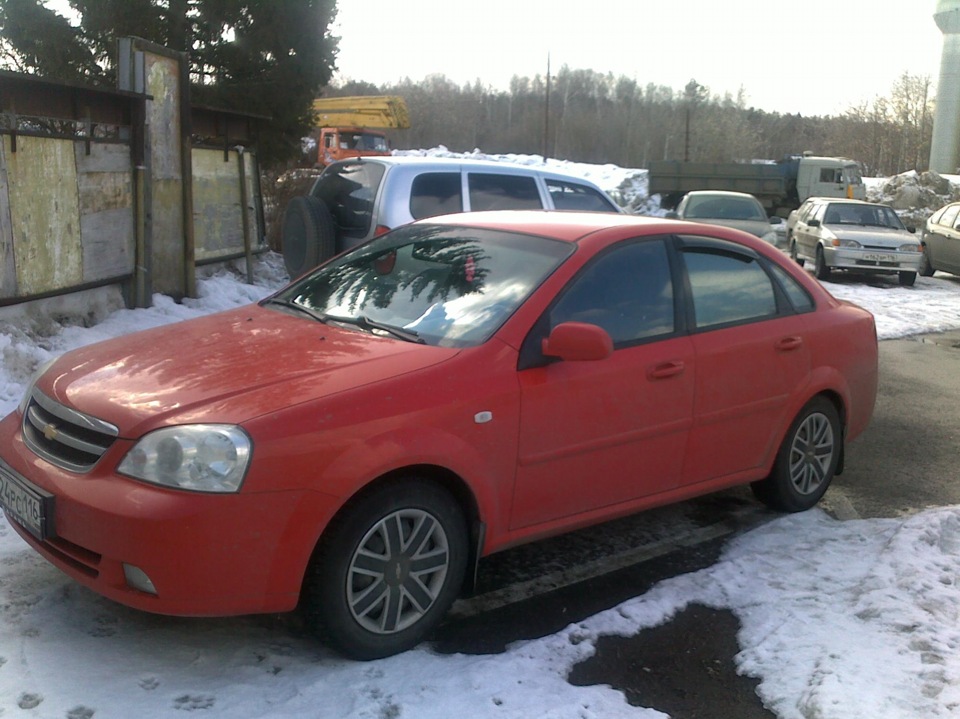 Грязный RED и фото приборки — Chevrolet Lacetti Sedan, 1,6 л, 2008 года ...