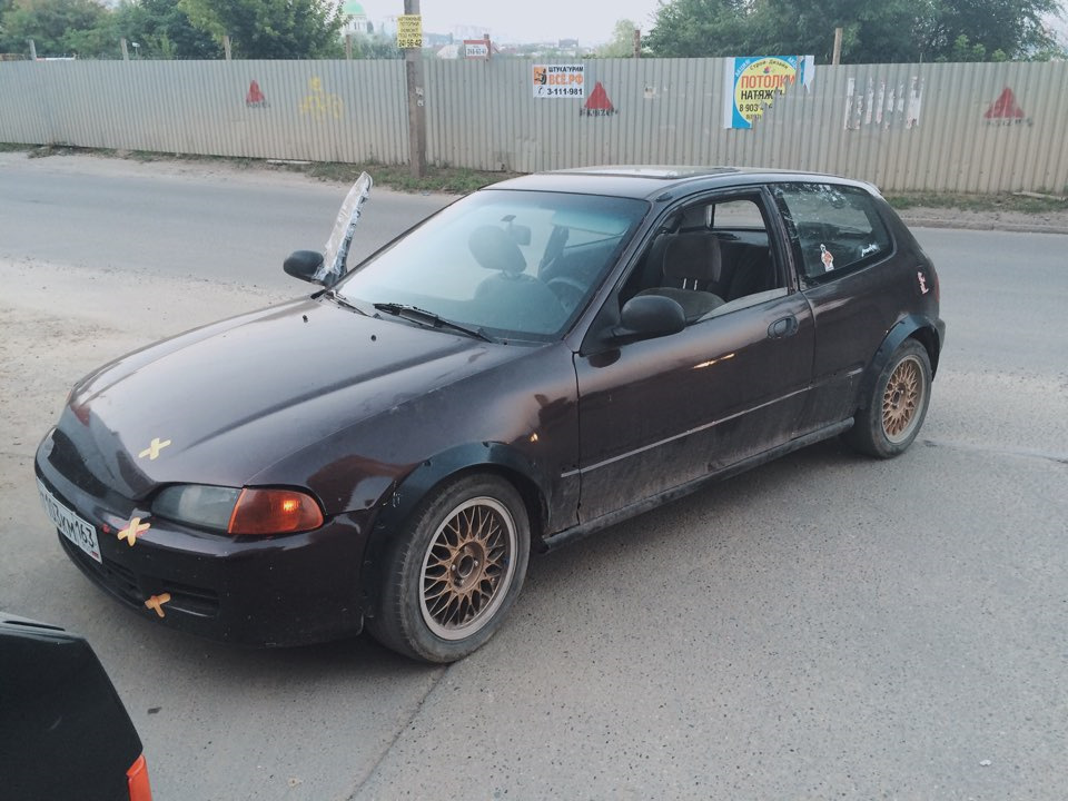 Стали выше) — Honda Civic Hatchback (5G), 1,3 л, 1993 года | визит на сервис | DRIVE2