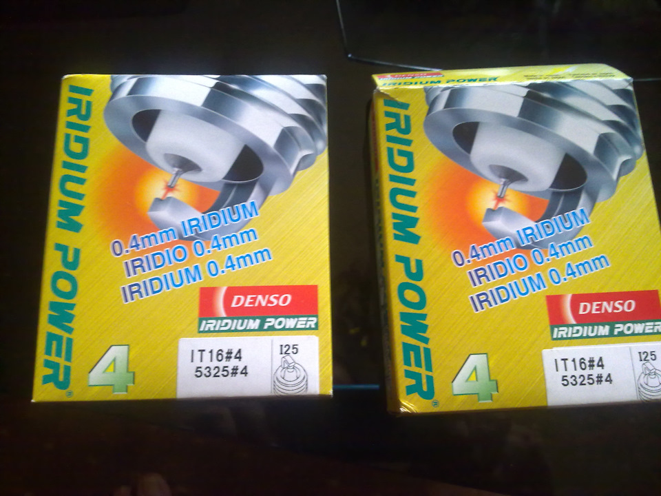 IT16 Свеча (iridium power) it16 DENSO | Запчасти на DRIVE2