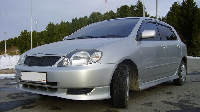 Toyota Corolla RunX 1.5 бензиновый 2001 | на DRIVE2