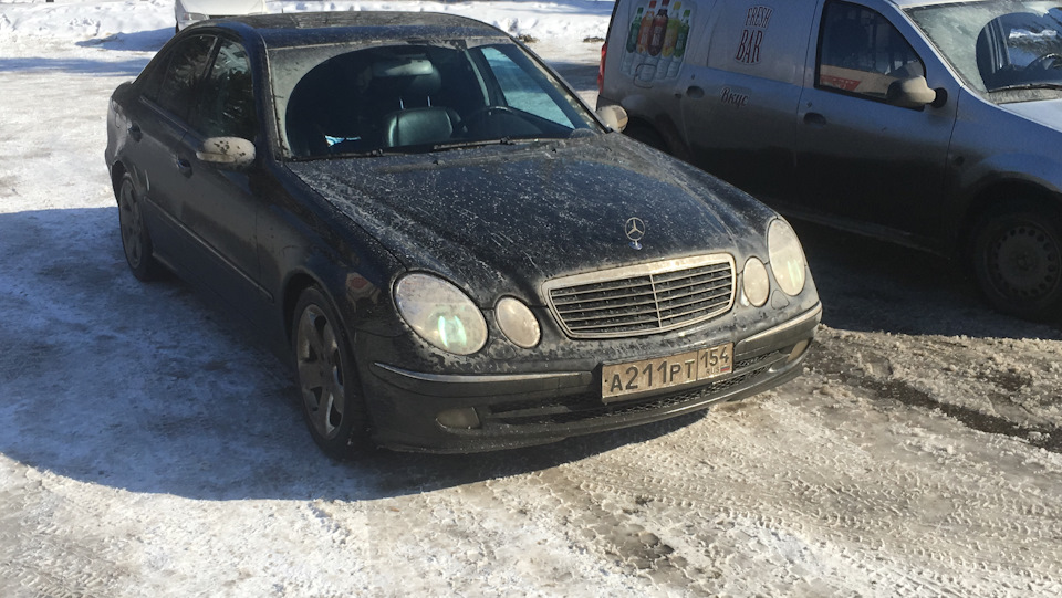 Покупка уплотнителей задних окон. — Mercedes-Benz E-Class (W211), 2,6 л ...