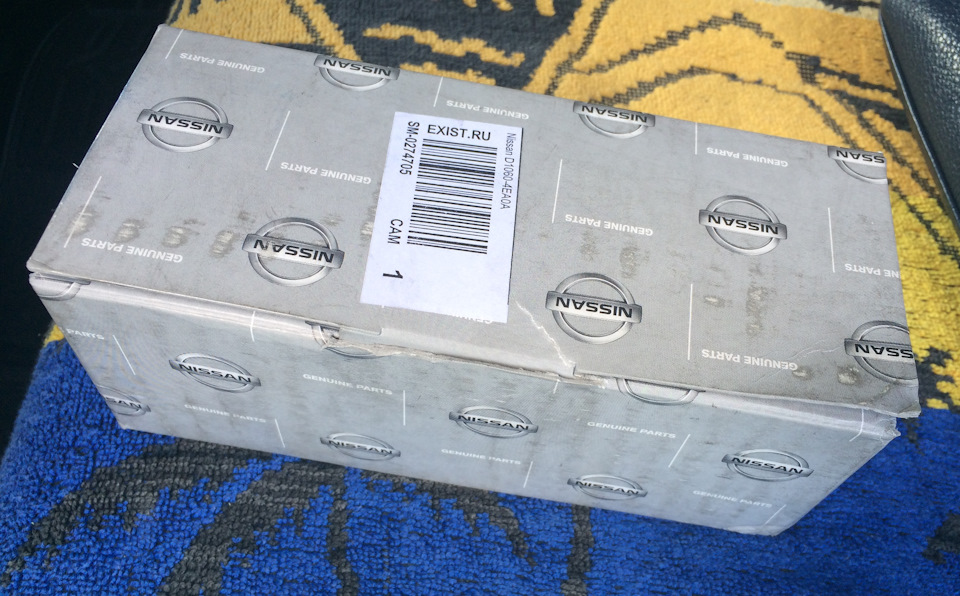 Передние тормозные колодки — Nissan Qashqai (2G), 2 л, 2014 года ...