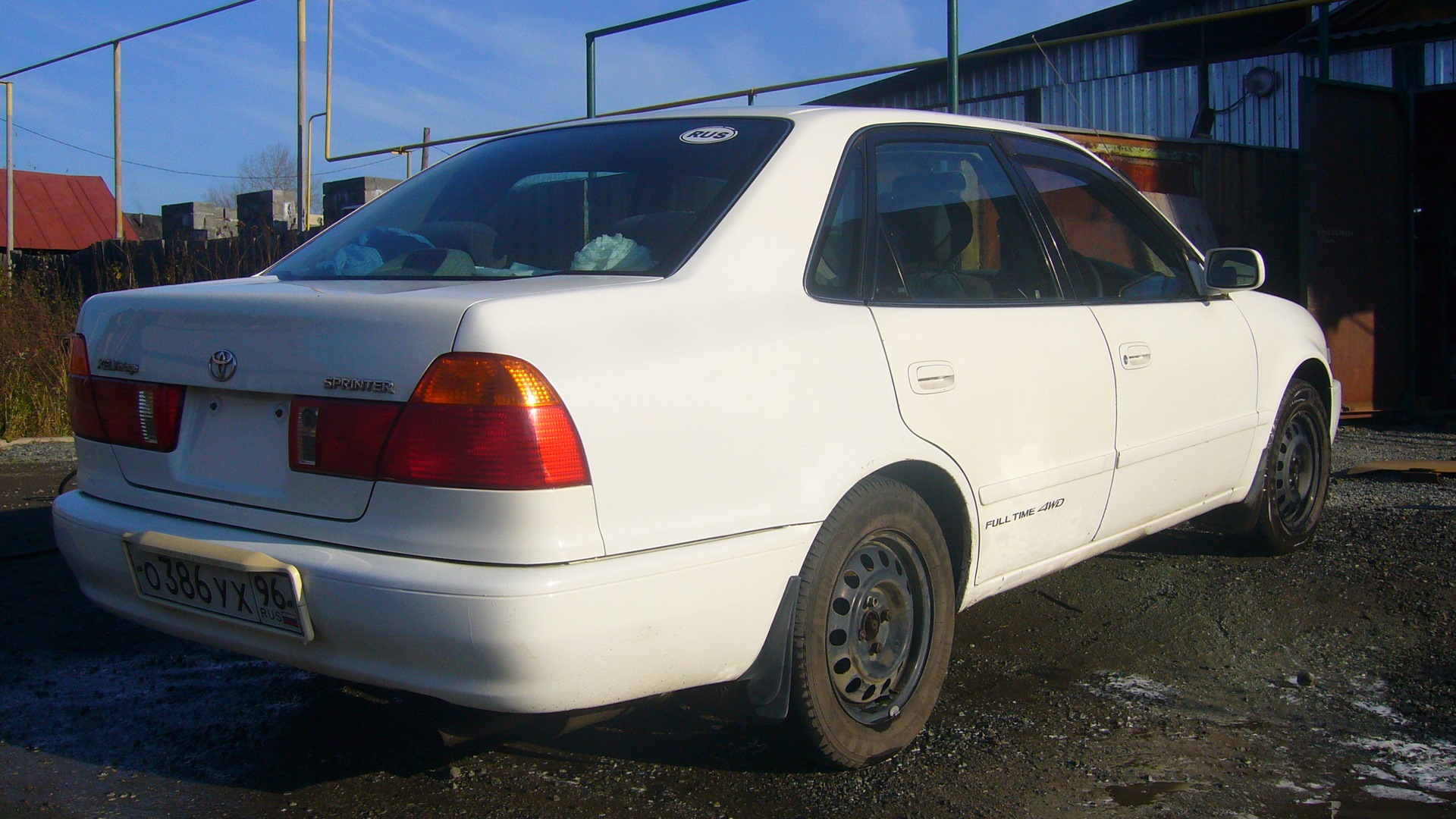 Toyota Sprinter (110) 1.6 бензиновый 2000 | полный привод на DRIVE2