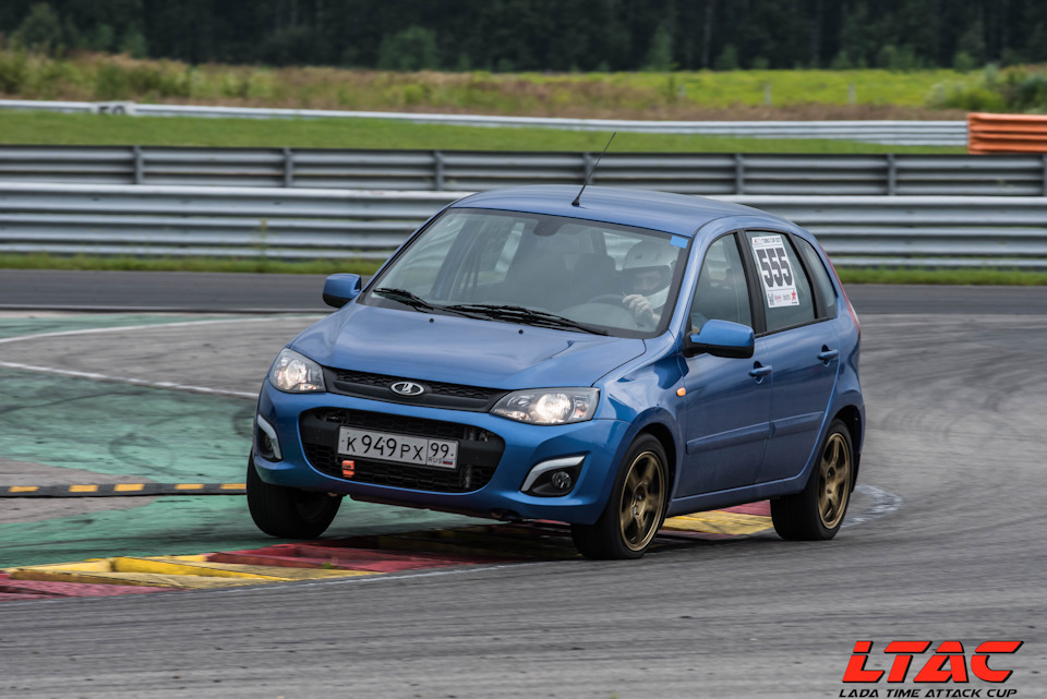 Калина наконец на треке. 4 этап LADA Time Attack Cup. Часть первая. — Lada Калина Хэтчбек (2G ...