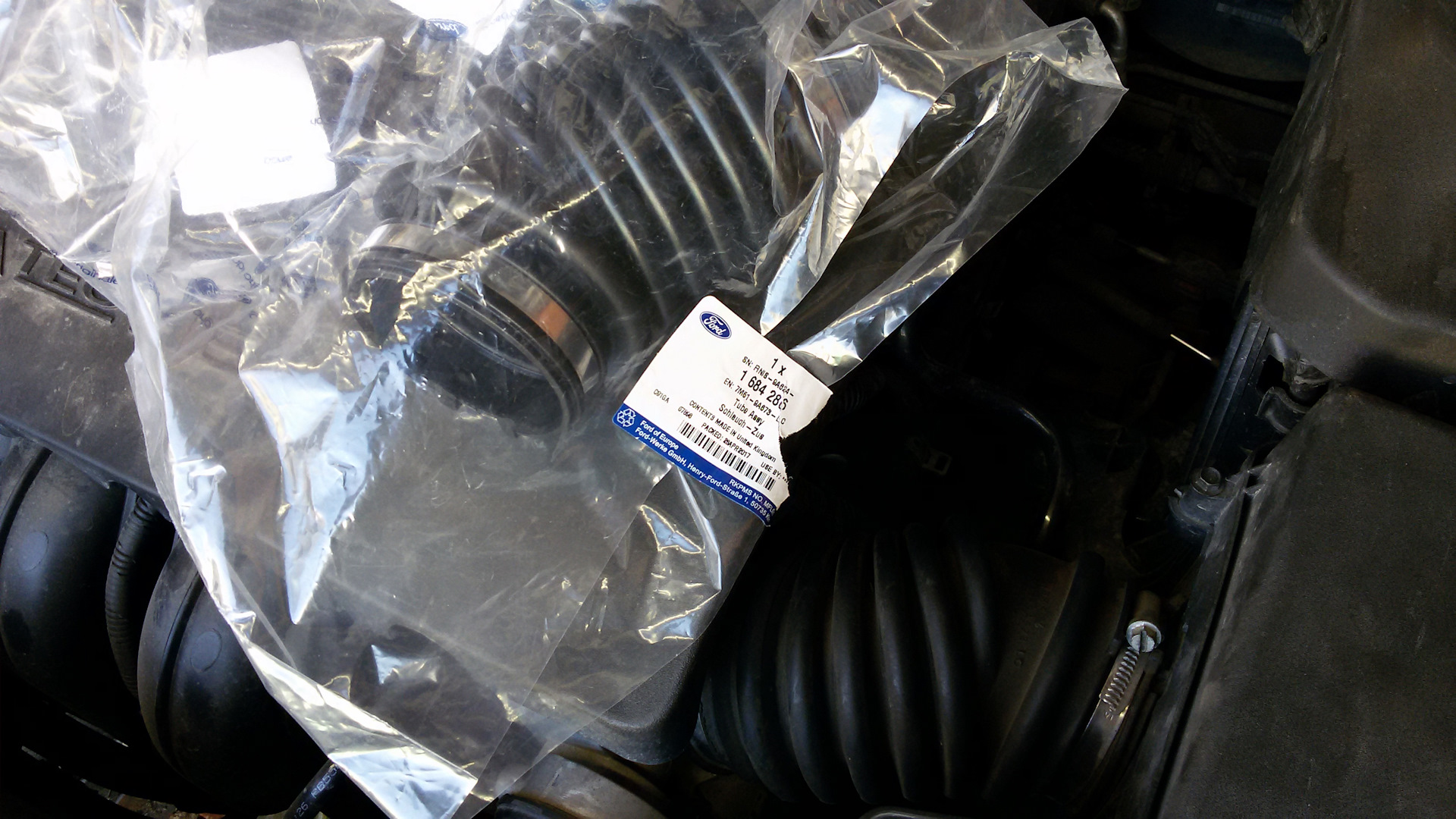 Реконструкция — Ford Focus Hatchback II, 2 л, 2011 года | плановое ТО ...