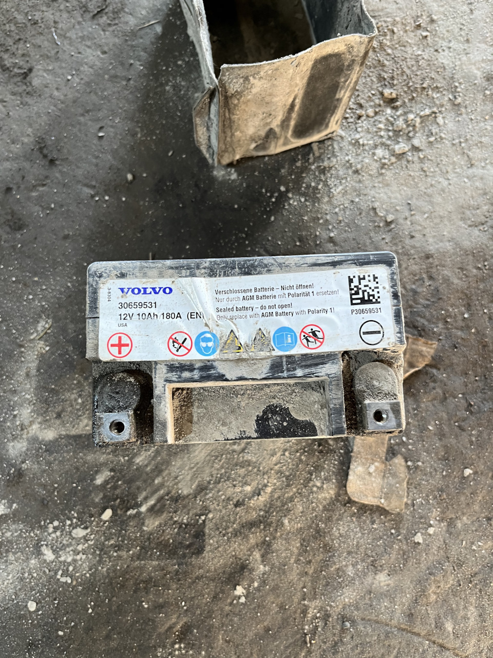 30659531 Аккумулятор вольво Volvo | Запчасти на DRIVE2