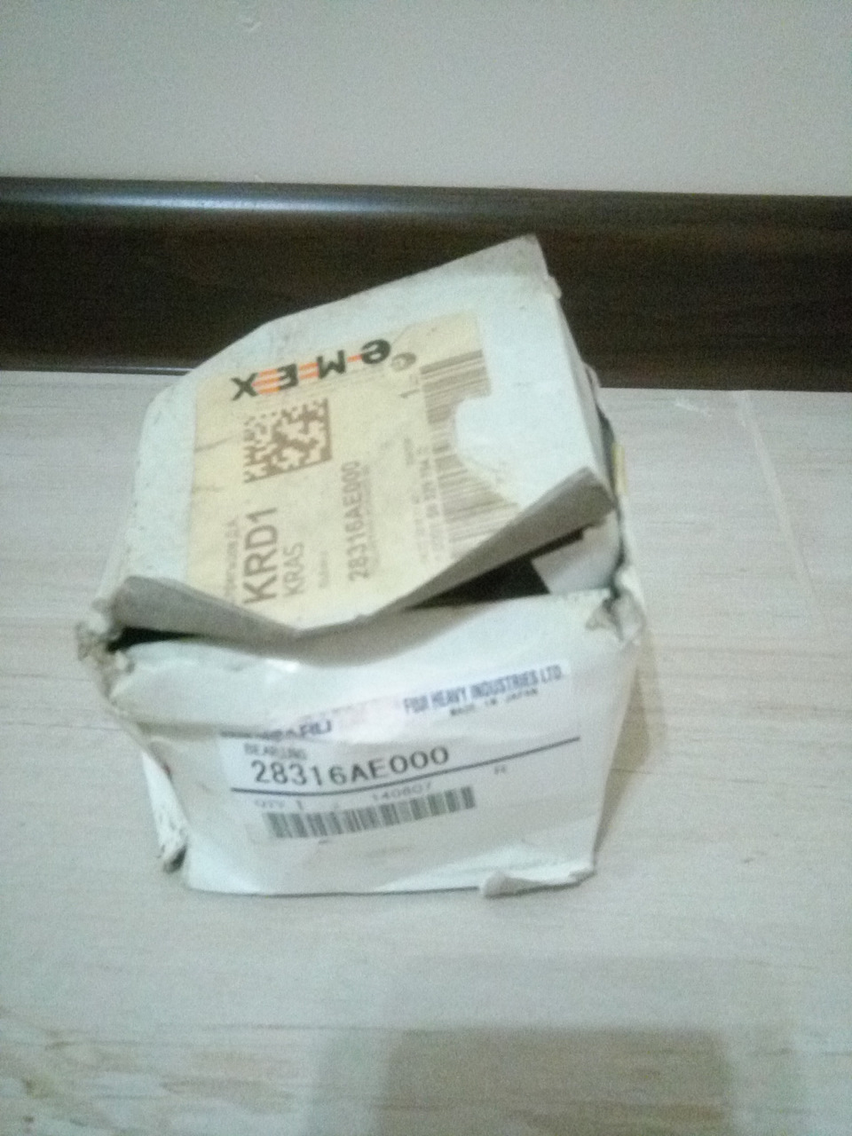 28316AE000 Комплект ступичного подшипника SUBARU | Запчасти на DRIVE2