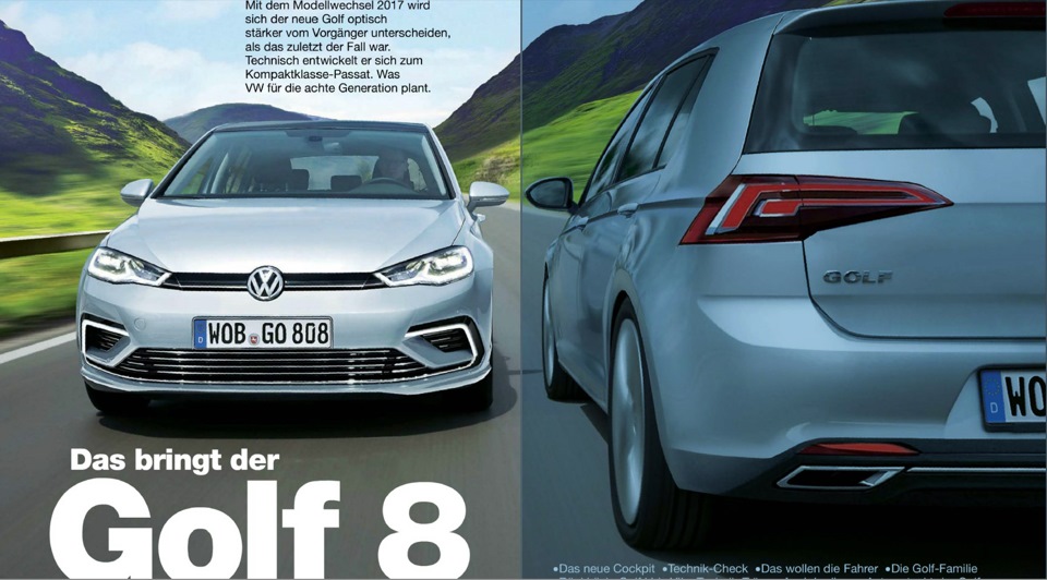 VW Golf 8 2017 — DRIVE2