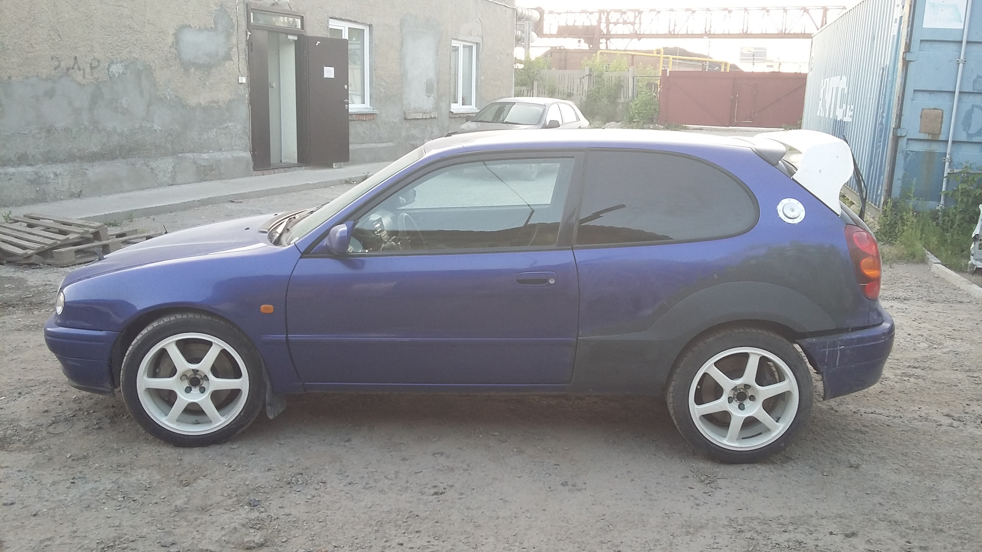 Widebody rear part 5 — Toyota Corolla (110), 2 л, 1998 года | другое ...