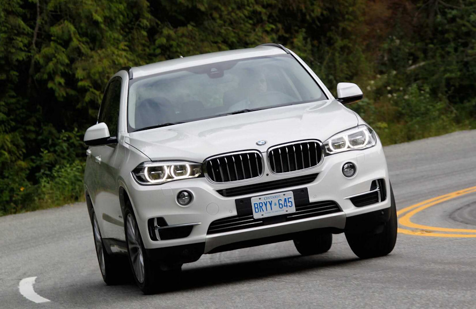 Комплект литых дисков ATS Evolution в цвете Polar SIlver на BMW X5 в 19 ...