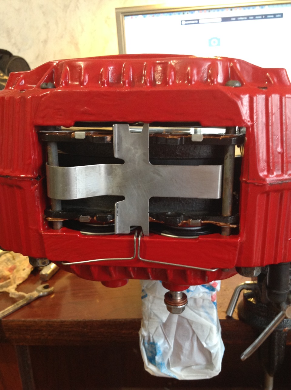 Тормоза. — Lada 2115, 1,5 л, 2002 года | тюнинг | DRIVE2